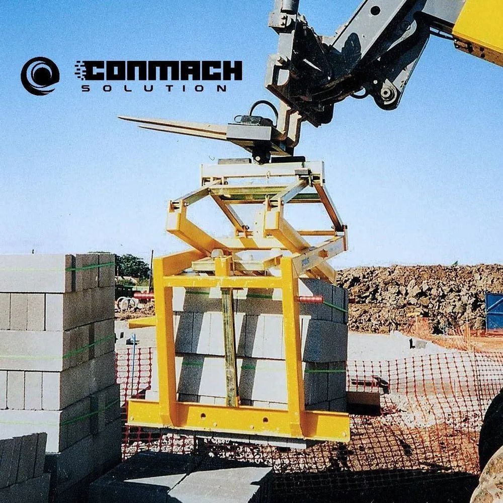 Paver Block Stack Scissor Grab SG 100 with lifting eye EH-3000 ...