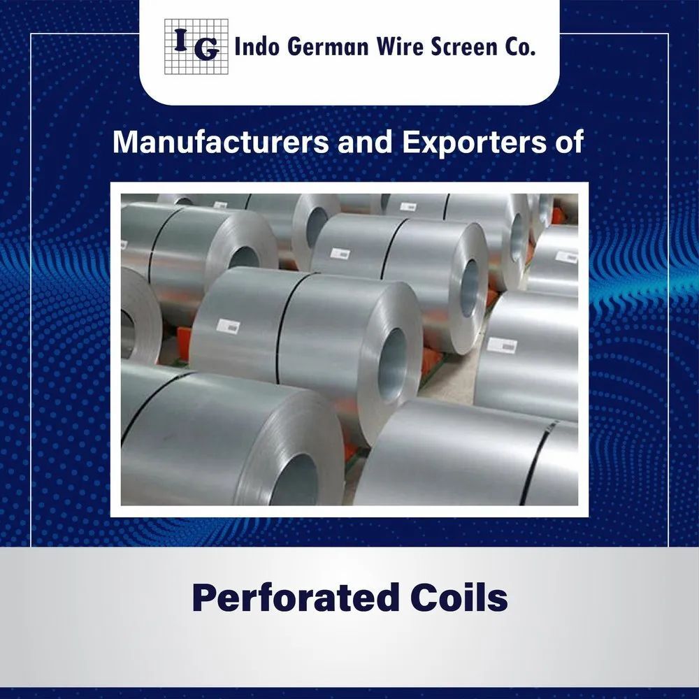 Perforated Coils, For Industrial Manufacturer & Seller in Mumbai - INDO ...