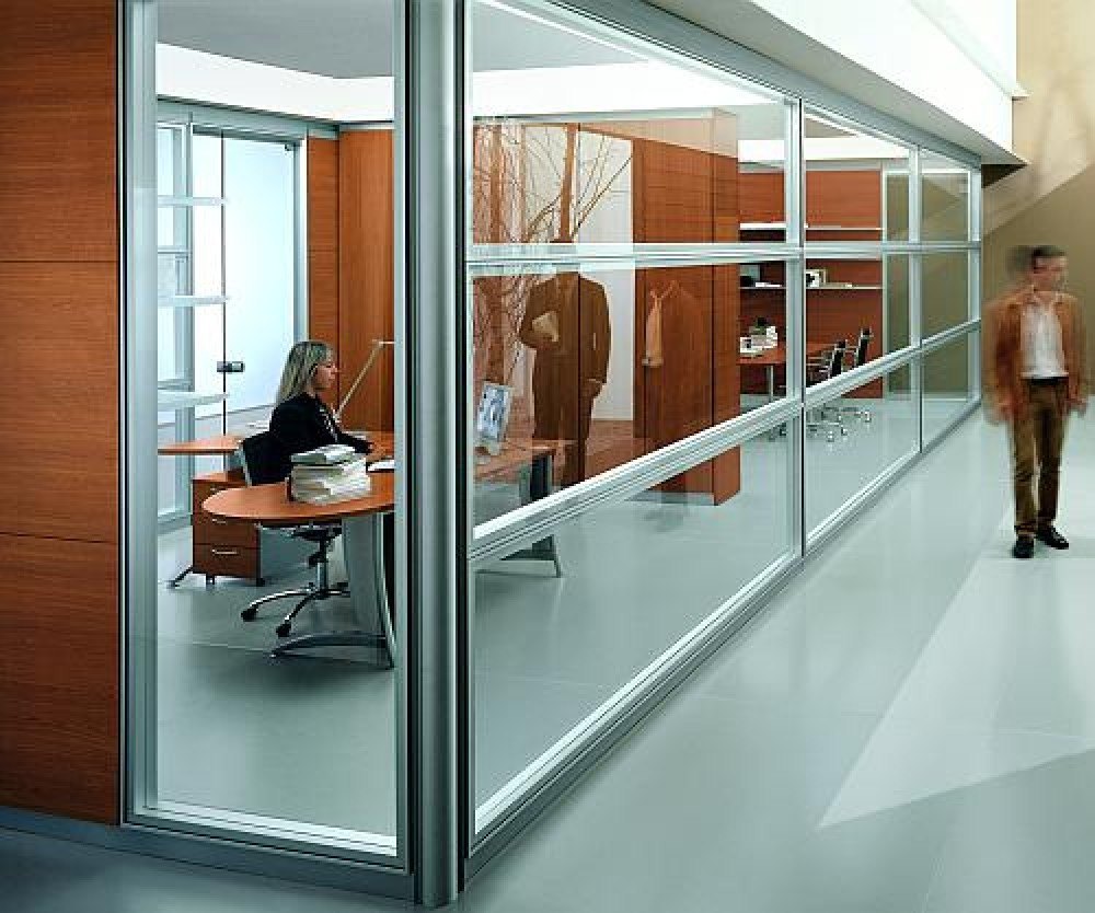 Plain Frosted Glass Partition, For Office, Shape: Rectangular Price in Surat, Gujarat – ₹180 ...