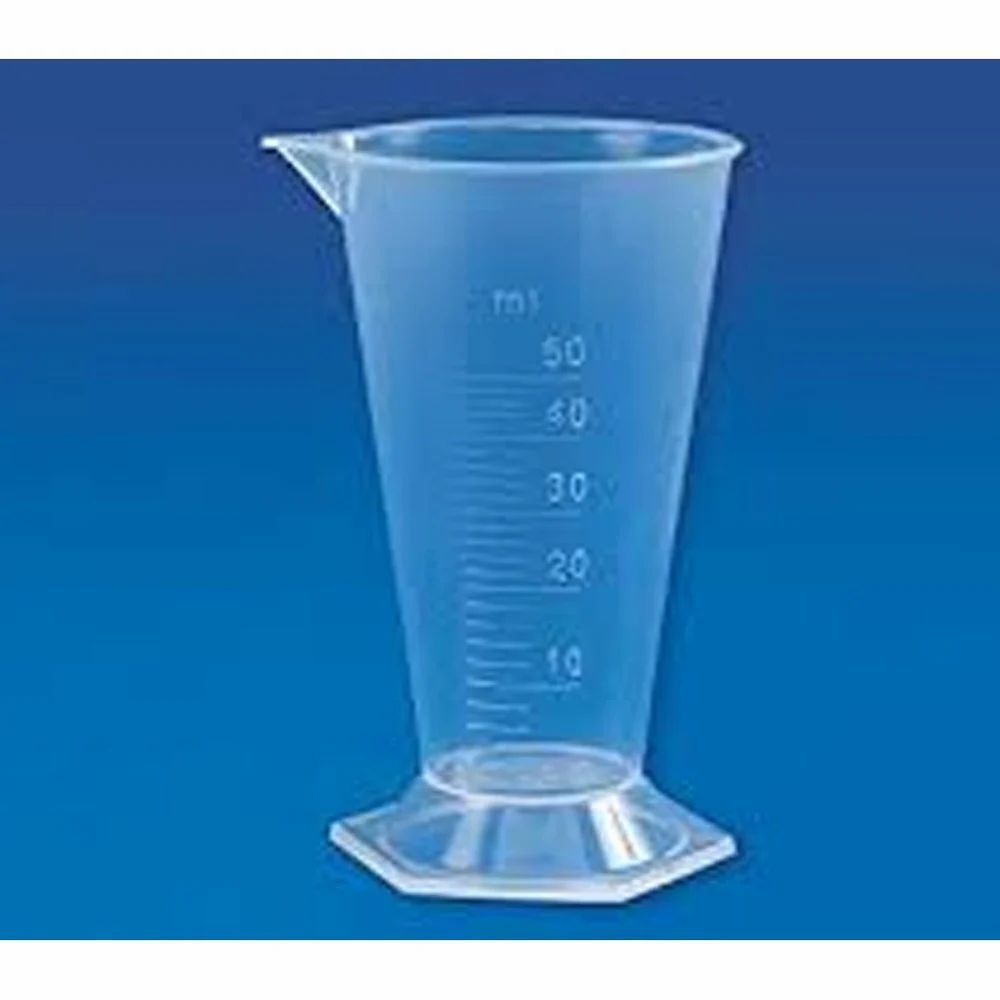 Polypropylene Conical Measure 50 ml, For Chemical Laboratory ...
