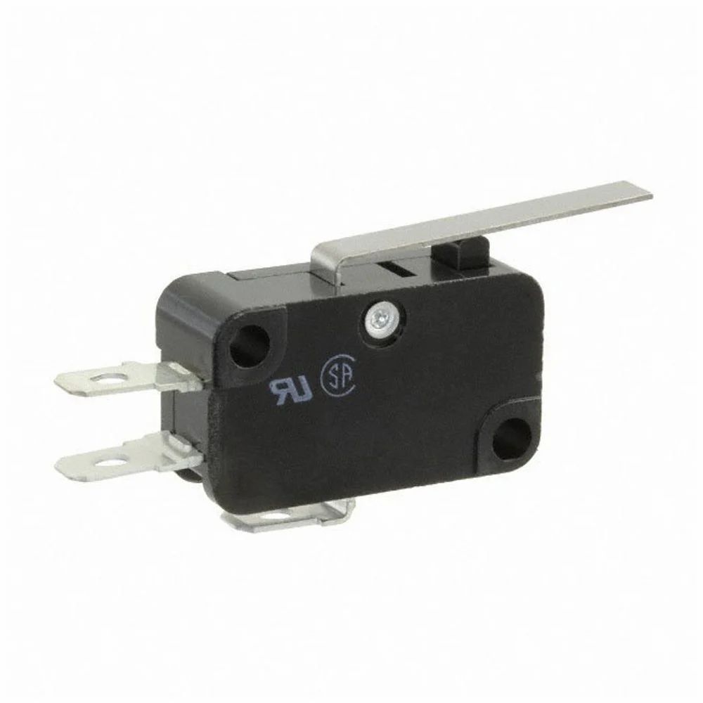 Push SPST V-102-1A4 BY OMI Omron V- Series (Micro Switch), 10A at 110. ...