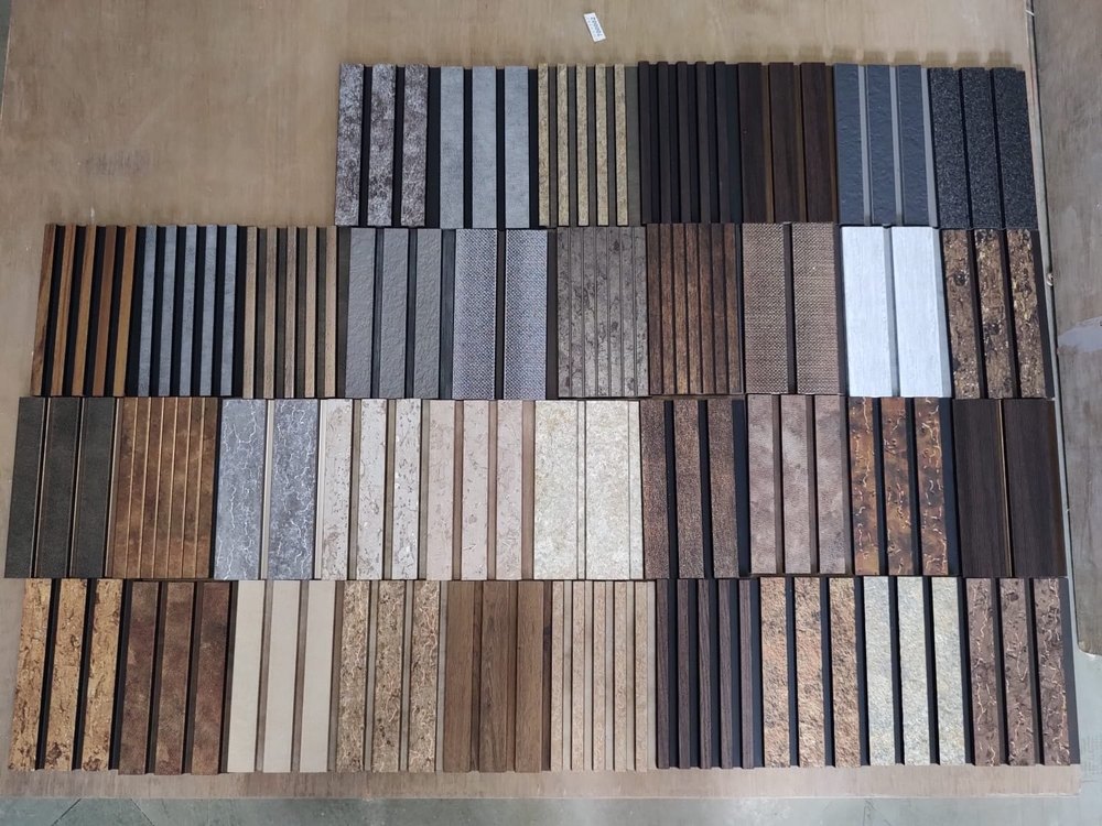 PVC 8ft 5inch Rectangular Charcoal Rafter Panels, Thickness: 12mm Price ...