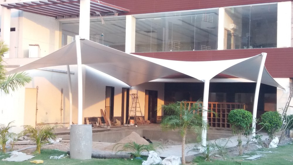 PVC And FRP Sky Light Tensile Structures in Delhi - RS TENSILE PRIVATE ...