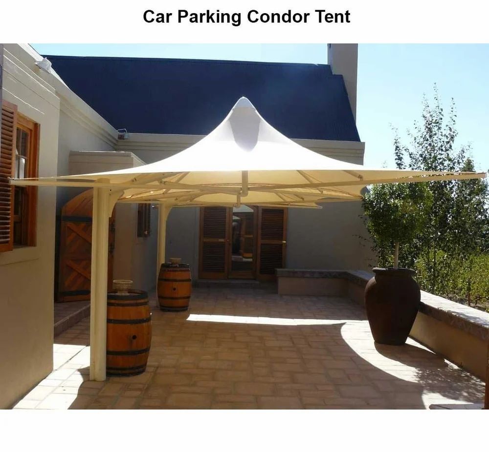 PVC Car Parking Condor Tent Price in Vadodara, Gujarat – ₹430 | ASHA ...