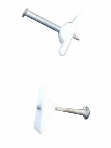 PVC White Flat Batten Clips, Packaging Size: 1000 pieces/packet in ...