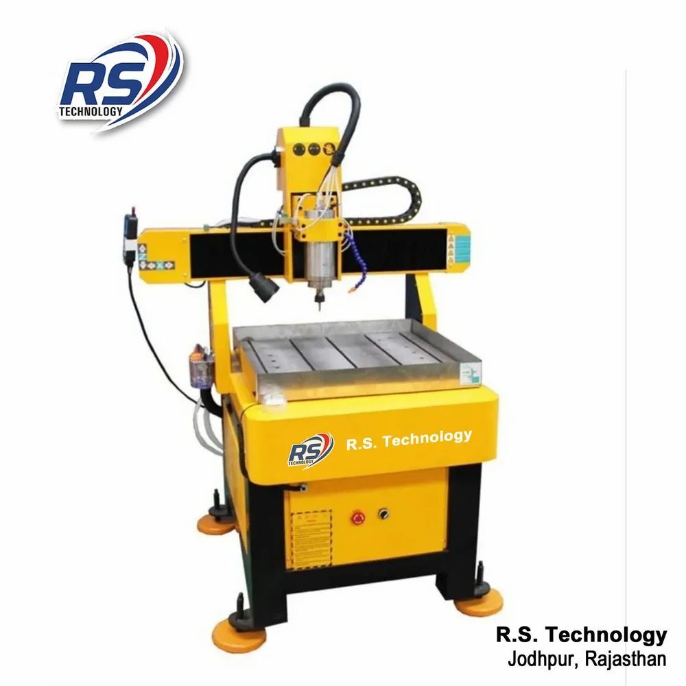 RS 6090 CNC Metal Engraving Machine, 3.5 kW Manufacturer & Seller in ...