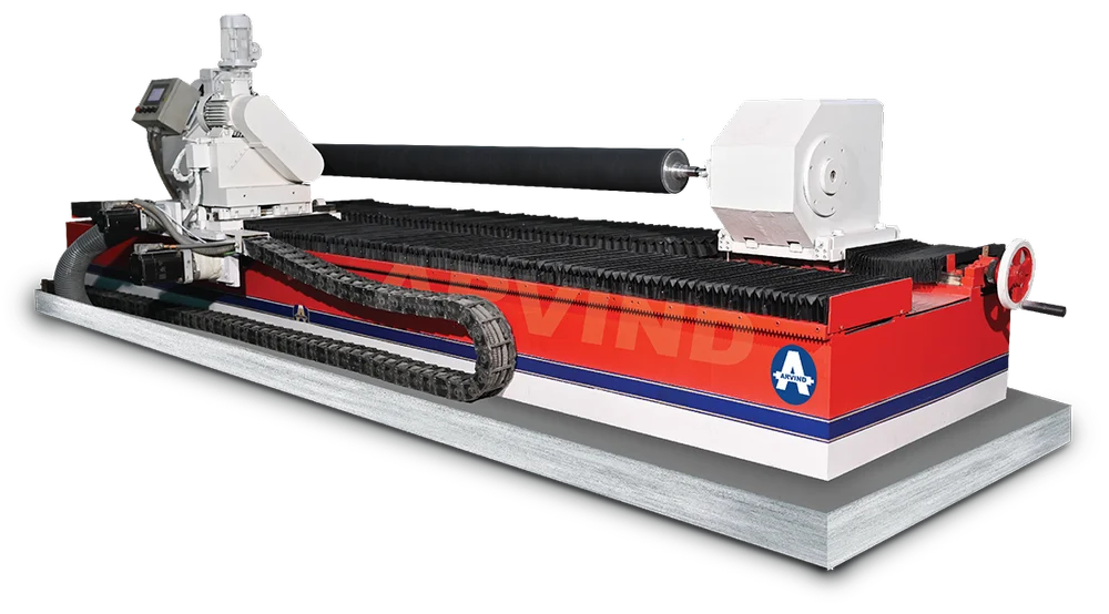 Rubber Roller Grinding Machine Manufacturer & Seller in Ahmedabad ...