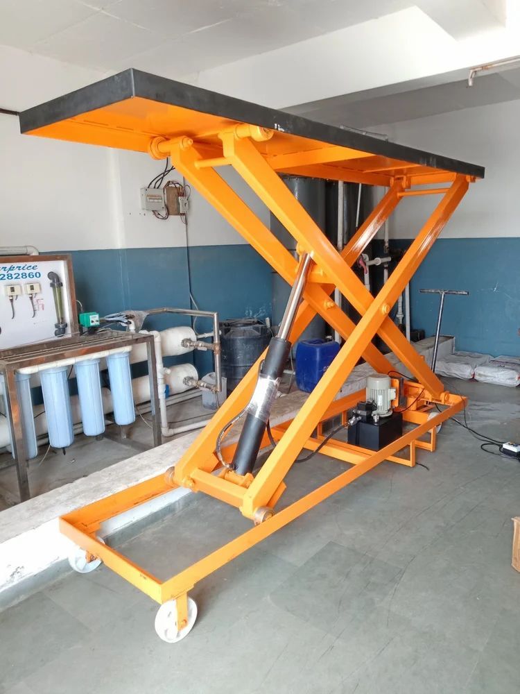 Scissor Lift Tables, Running Mode: Moving, Working Height: 10 feet ...