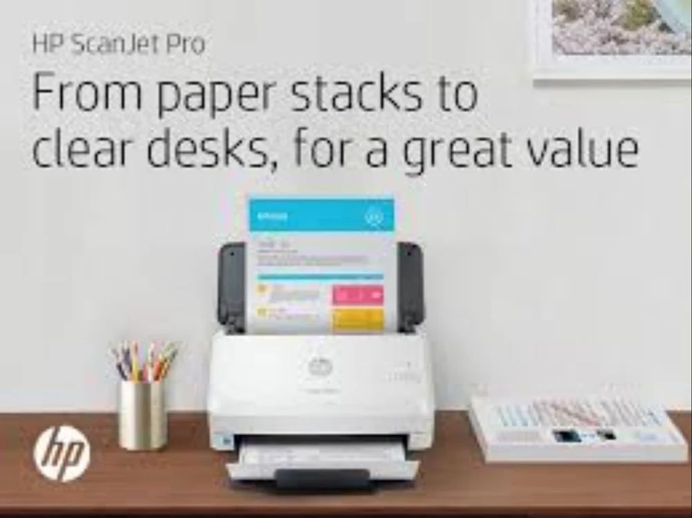 Sheetfed HP ScanJet Pro N4000 snw1 Scanner, Maximum Paper Size: A4 ...