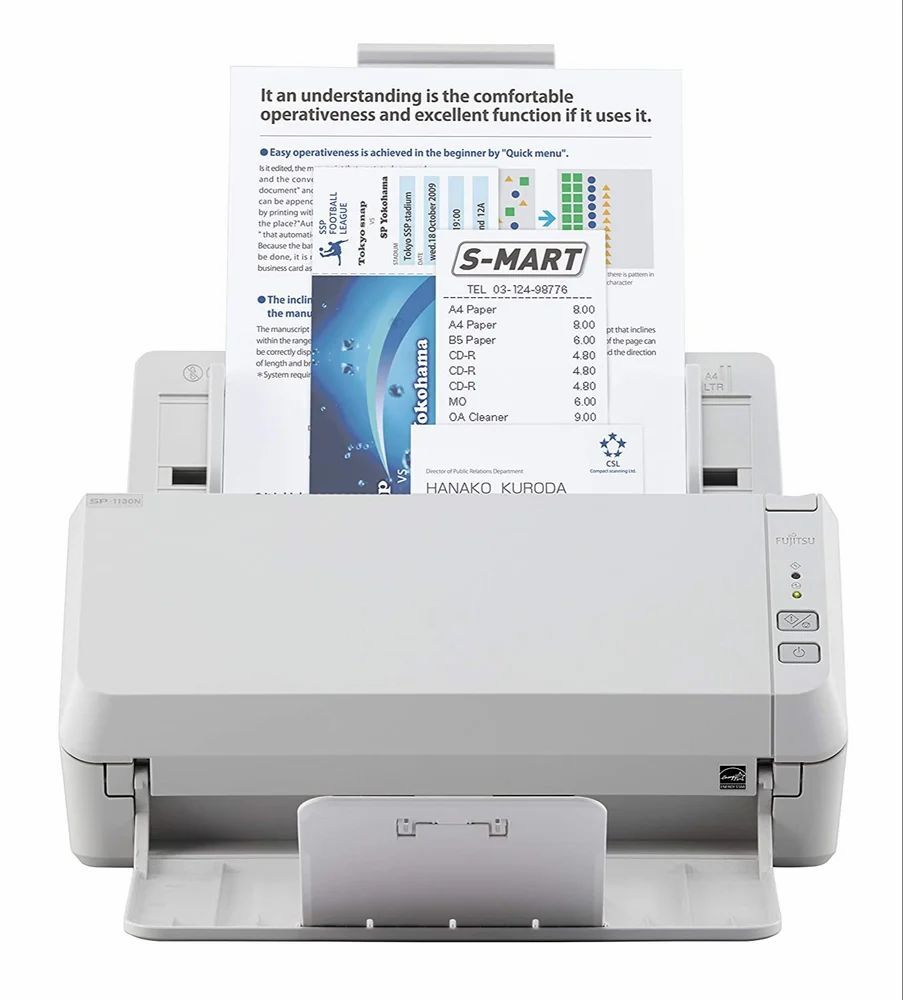 Sheetfed SP 1130 Fujitsu Scanner, Maximum Paper Size: A4 Price in ...