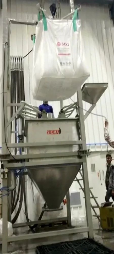 Sigma 3 Phase Jumbo Bag Unloading System, 5 HP, Capacity: 500-2500 Kg ...