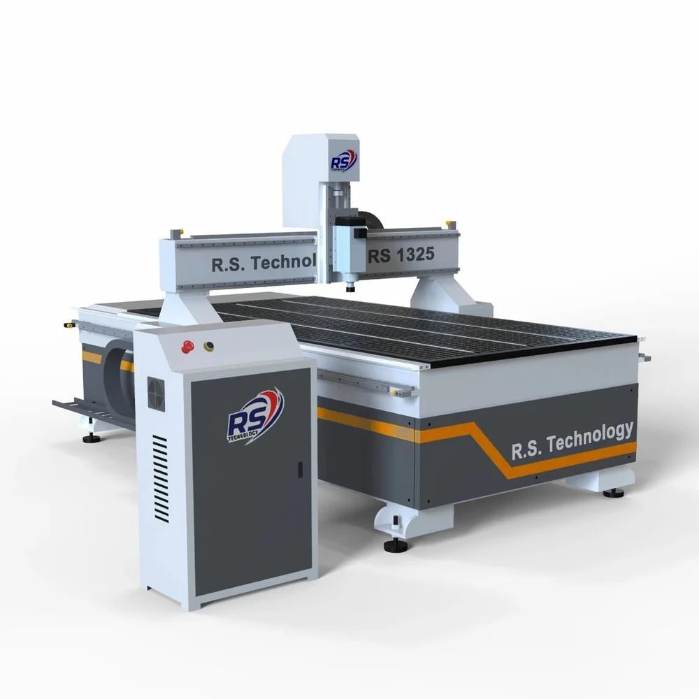 Single Head Automatic CNC Router Wood Carving Machine, 6 kW, Model Name ...