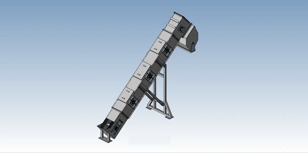 Slat Chain Drag Chain Conveyor at ₹17,00,000 in ahmedabad