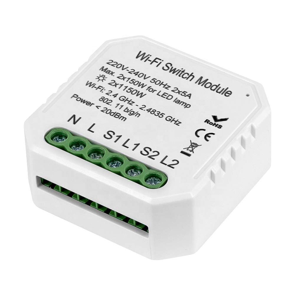 SmartiQo WiFi 2 Node Retrofit Switch Module, Model Name/Number: Qo-RFT ...