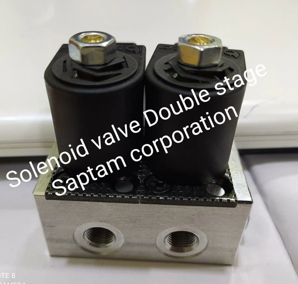 Solenoid valve Double stage, Valve size: 2.0 inch Manufacturer & Seller ...