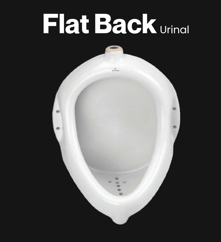 Squad White Urinal Flat Back Small, For Hotel at ₹190 in Morbi