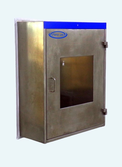 Square Silver SS Pass Box, For Laboratories, Size: 2 X 2 Ft Price in ...