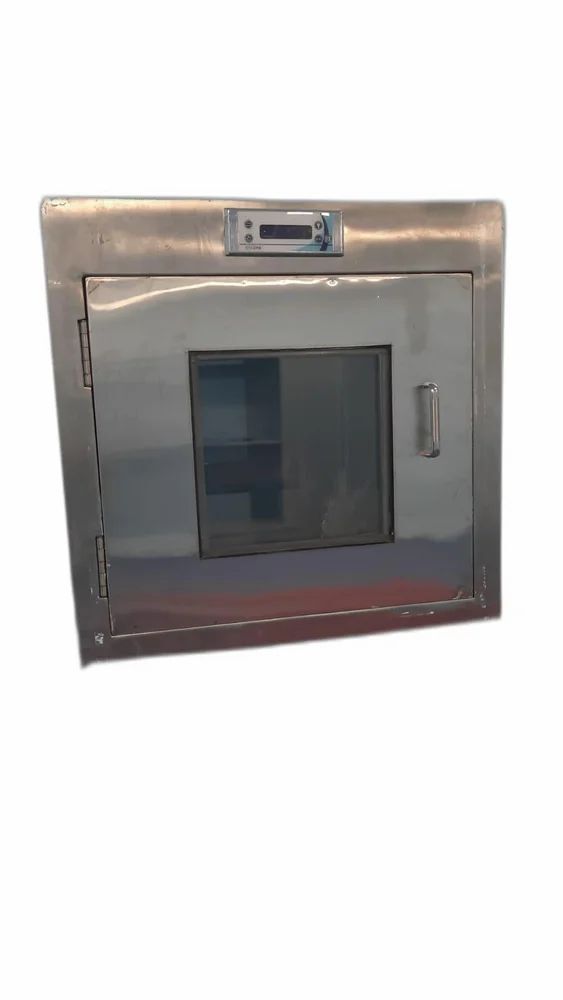 Ss 304 Square Hatch Box Pass Box, For Hospital, Size: 600x600x600 Price ...