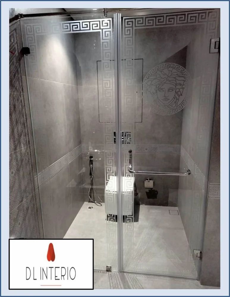 Ss Brackets And Hinges Toughened Glass Shower Partitions, For Showers, Shape: Quadrant Price in ...