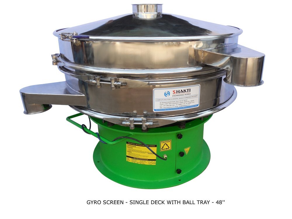 Ss Gyro Screen Machine Price in Ahmedabad, Gujarat – ₹1,00,000 | SHAKTI ...