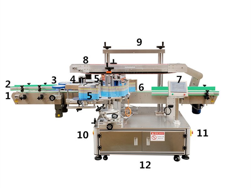 Ss PET Double Side Sticker Labelling Machine, Capacity: 100BPM Price in ...