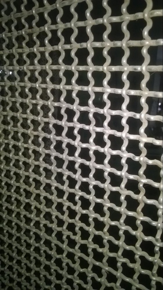 SS Zig Zag Crimped Wiremesh, For Industrial, Material Grade: SS304 Manufacturer & Seller in ...