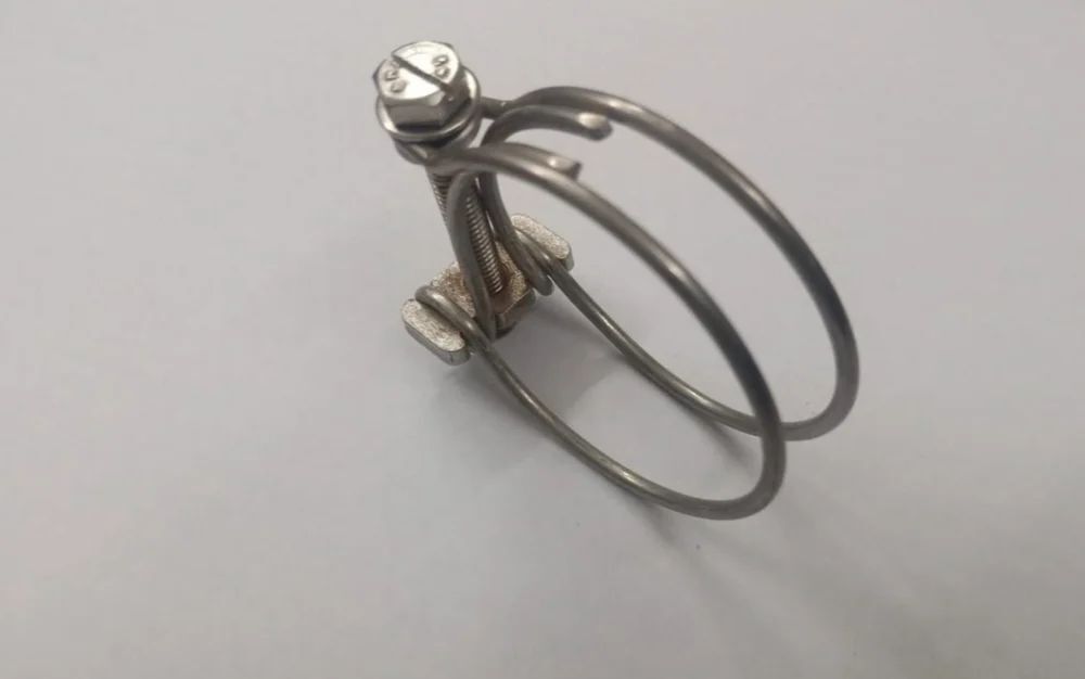 Stainless Steel 15mm Wire Clamp Manufacturer & Seller in FARIDABAD - S ...