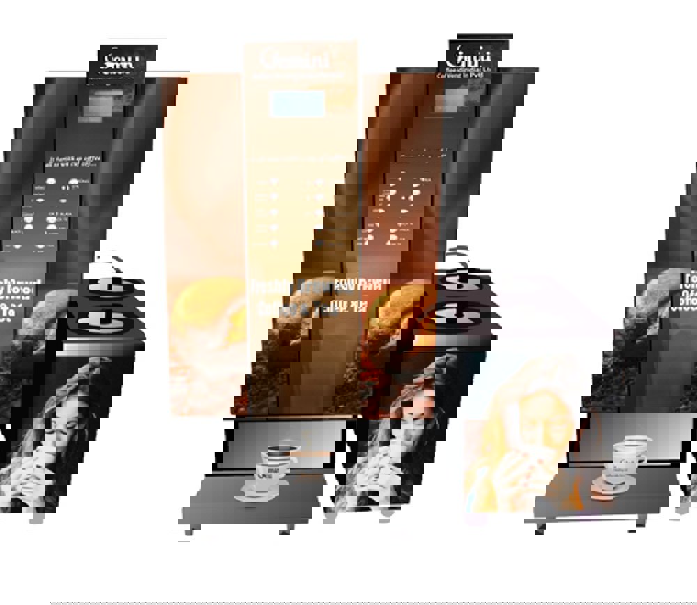 Stainless Steel Automatic Hot Vending Machine for Restaurant Price in ...