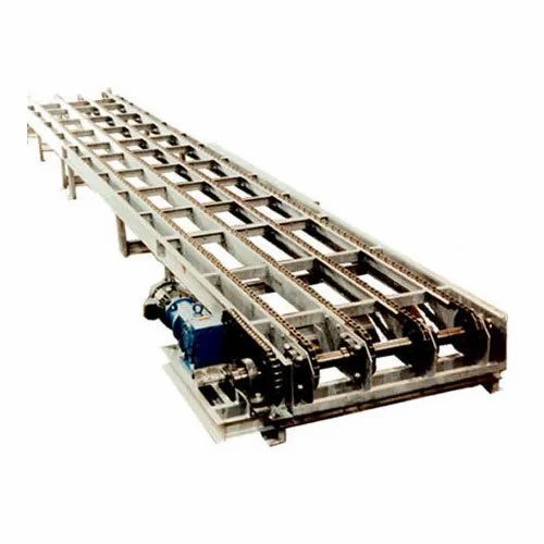 Stainless Steel Drag Chain Conveyor, Material Handling Capacity: 115 Kg ...
