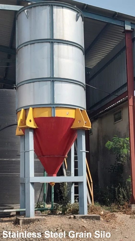 Stainless Steel Grain Silo Price in Pune, Maharashtra – ₹5,00,000 ...
