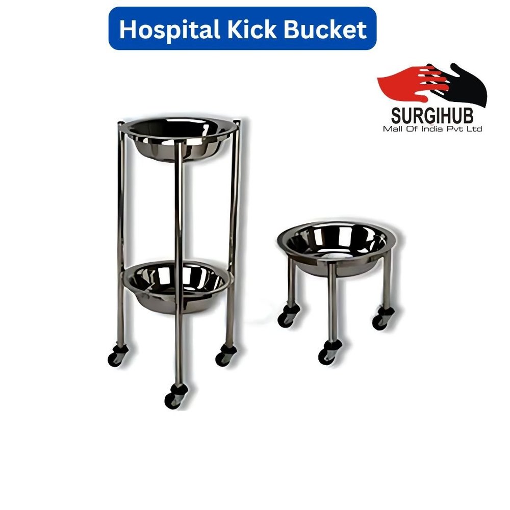 Stainless Steel Hospital Kick Bucket Price in Delhi, Delhi – ₹950 ...