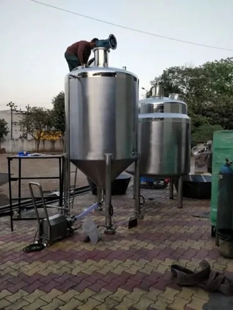 Stainless Steel Liquid Mixer Machine, Capacity: 200 L, Capacity(Litre ...