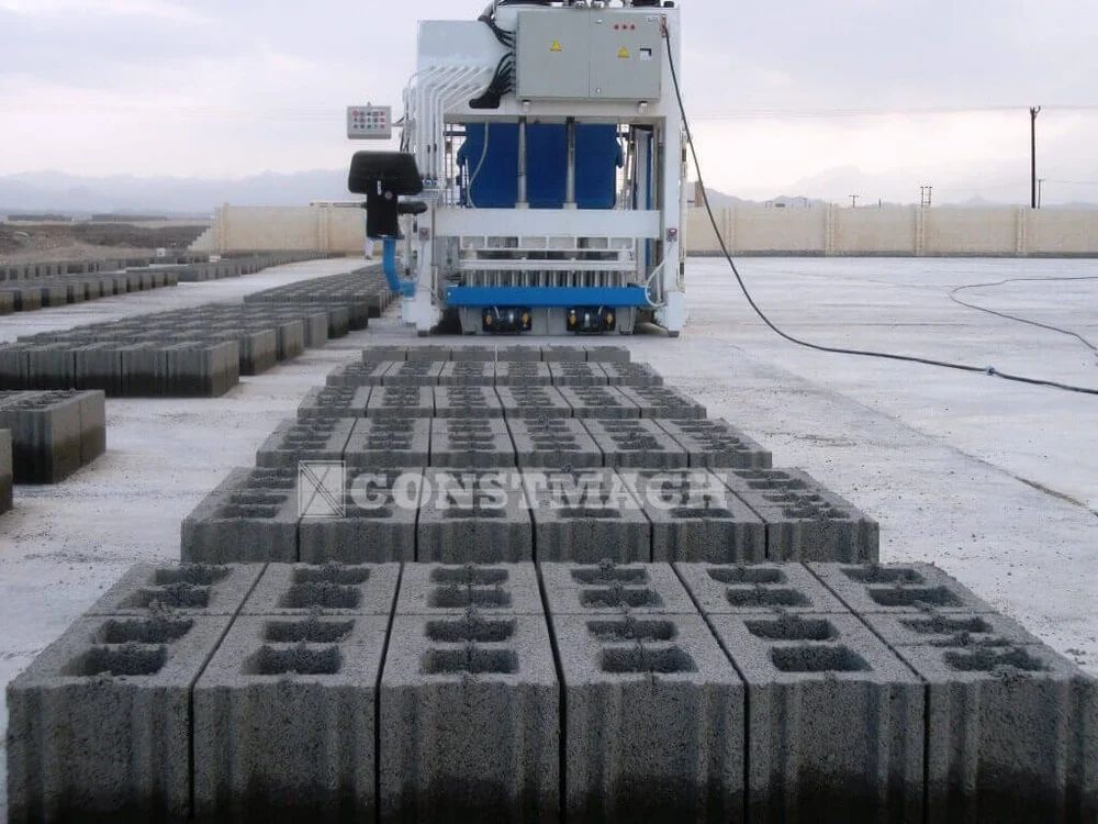 Stainless Steel Manual Movable Concrete Block Making Machine ...