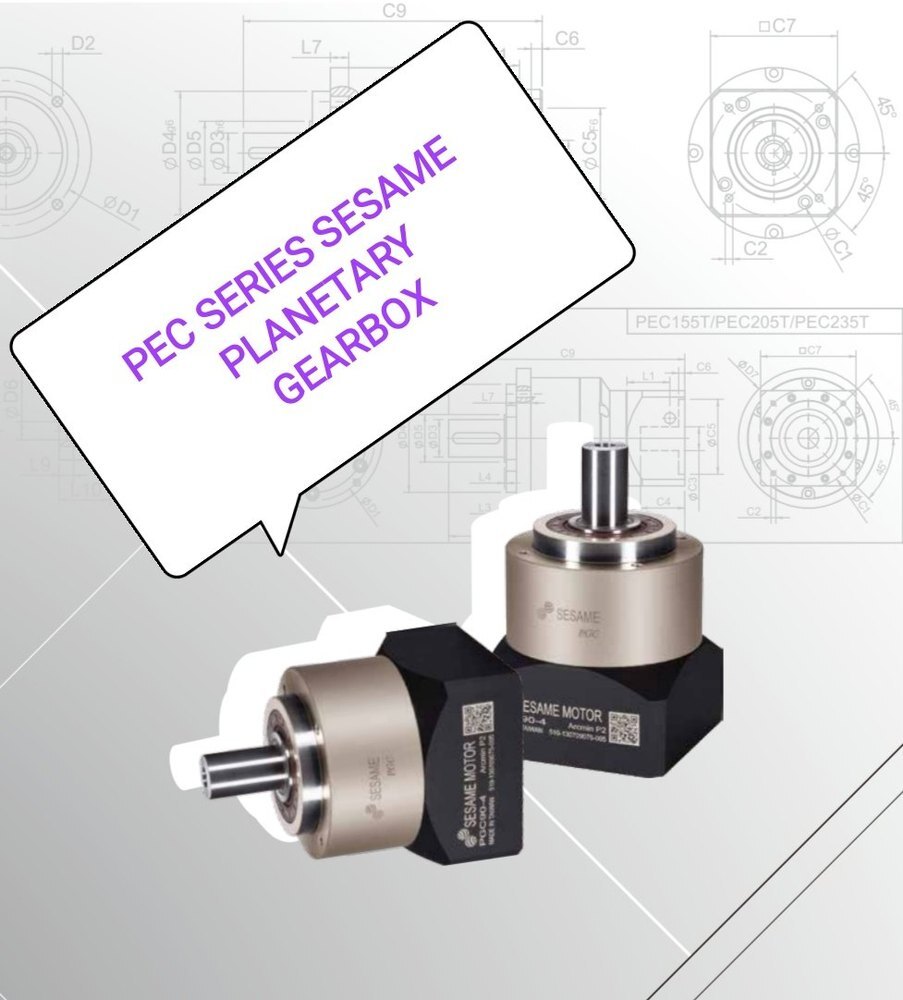 Stainless Steel PEC Series SESAME Planetary Servo Gearbox, For Robotics ...