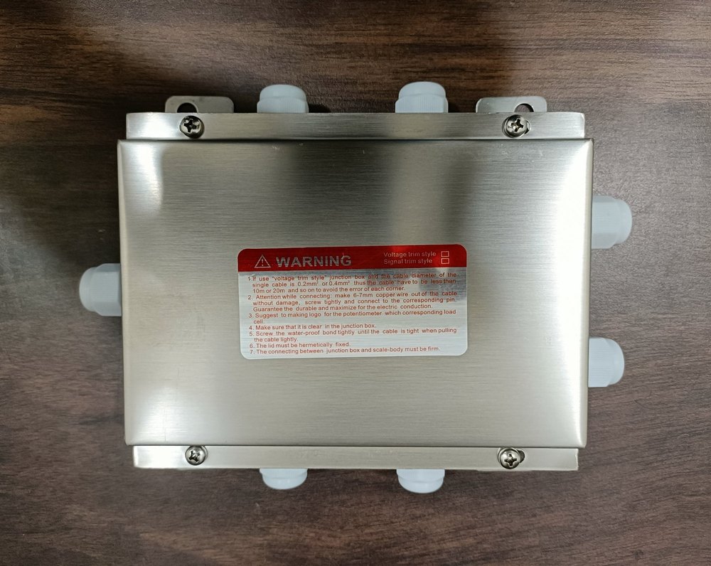Stainless Steel Rectangular Weighbridge Loadcell SS Junction Box 6 ...