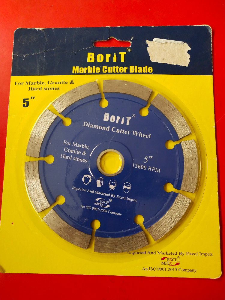 Stainless Steel Round Borit Diamond Cutter Wheel, Size: 5 Inch Price in ...