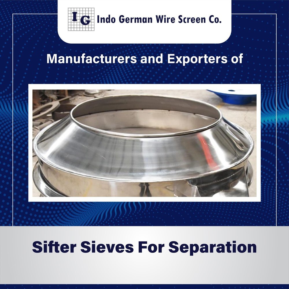 Stainless Steel Sifter Sieves for Separation Manufacturer & Seller in ...