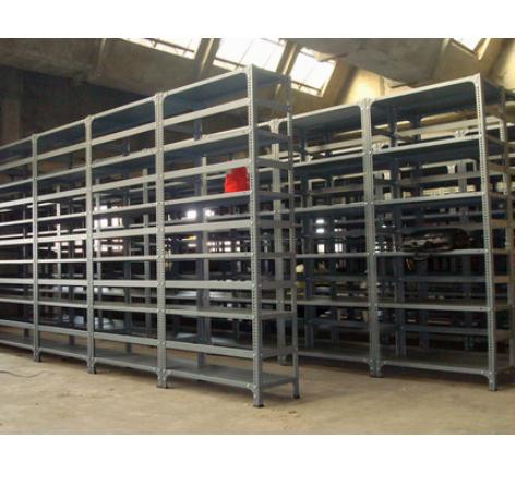 Stainless Steel Slotted Angle Rack Price in BAHADURGARH, Haryana ...