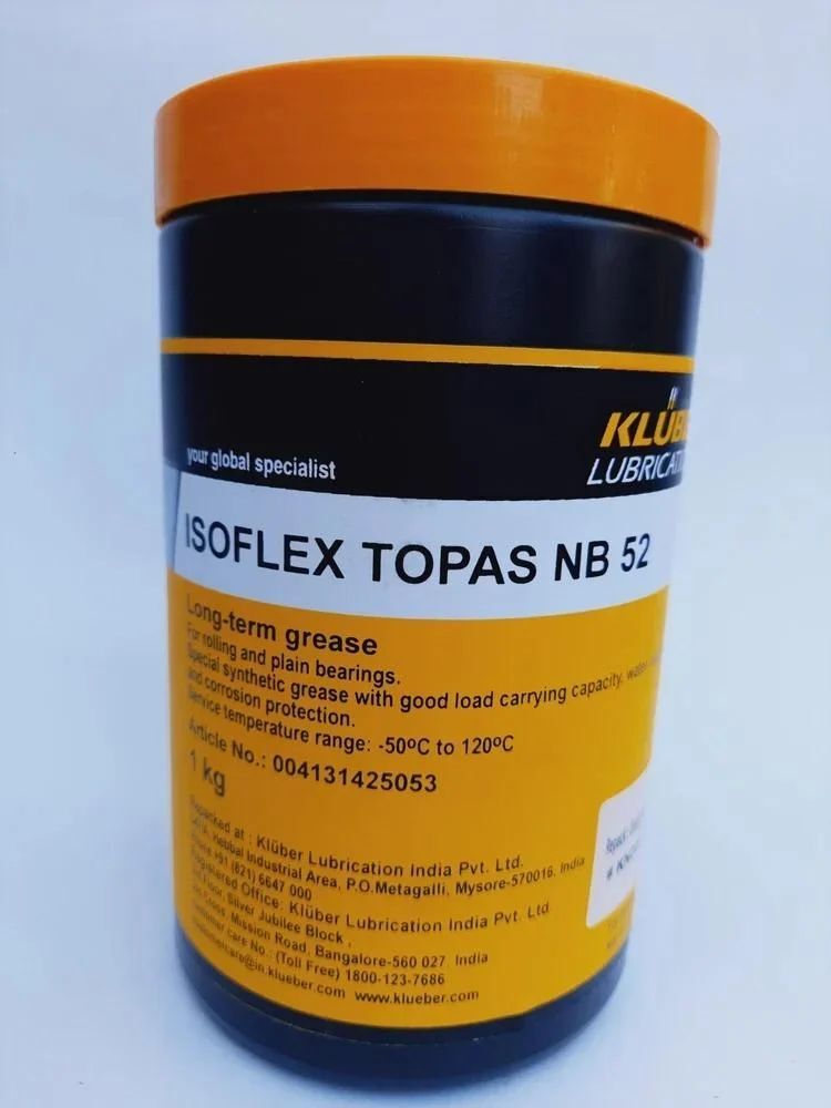 Std Kluber Isoflex Nbu 15 Spindle Bearing Grease Manufacturer & Seller ...