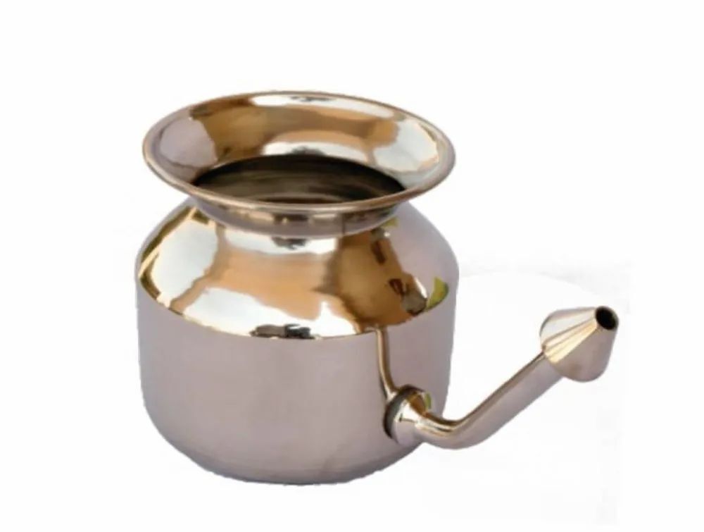 Steel Neti Pot Price in Delhi, Delhi – ₹200 | DK CRAFT