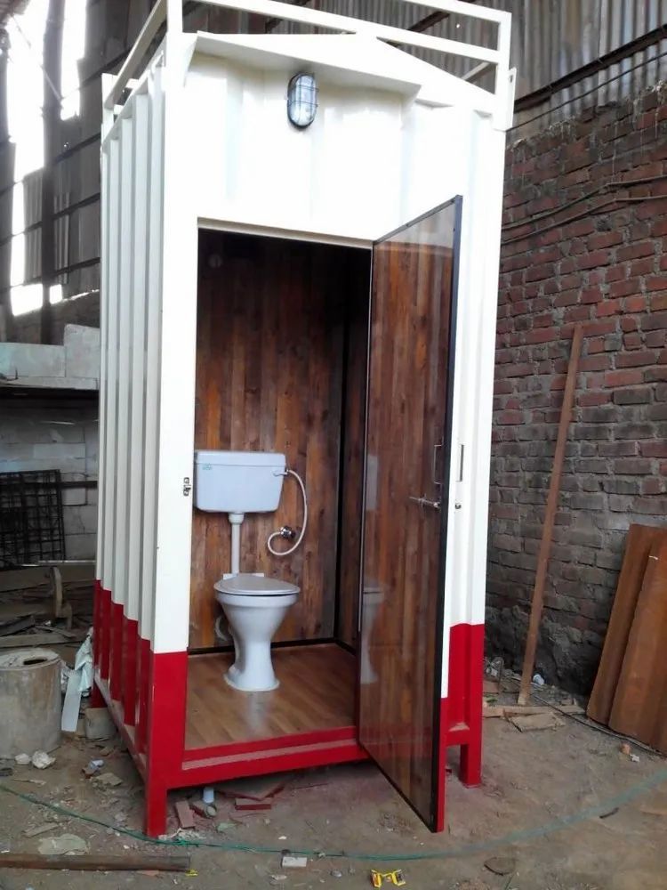 Steel Portable Modular Toilet Price in thane, Maharashtra – ₹1,50,000 ...