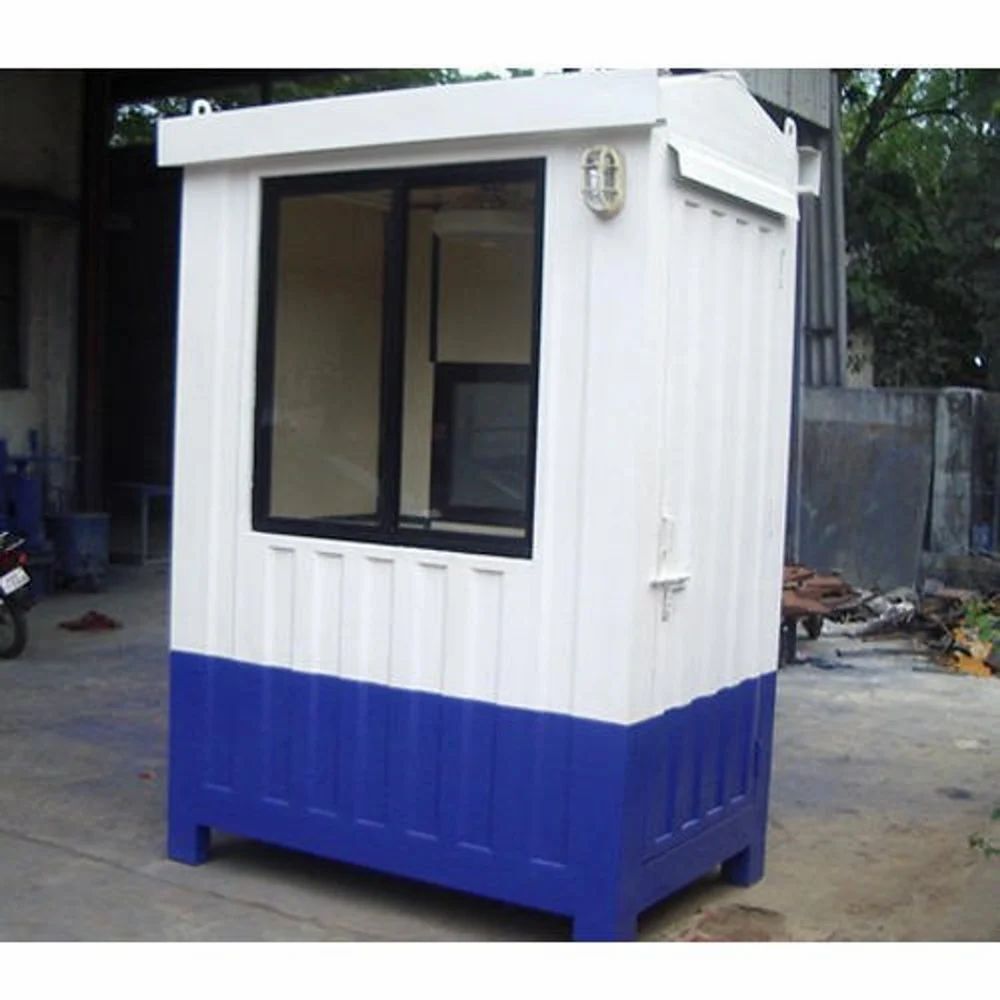 Steel Prefab Portable Security Cabins, For Guard Room at 55000.00 in Raigad