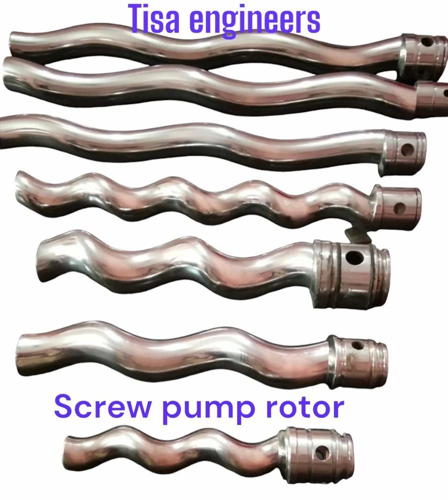 Steel Screw Pump Rotor Manufacturer & Seller in Ahmedabad - TISA ENGINEERS