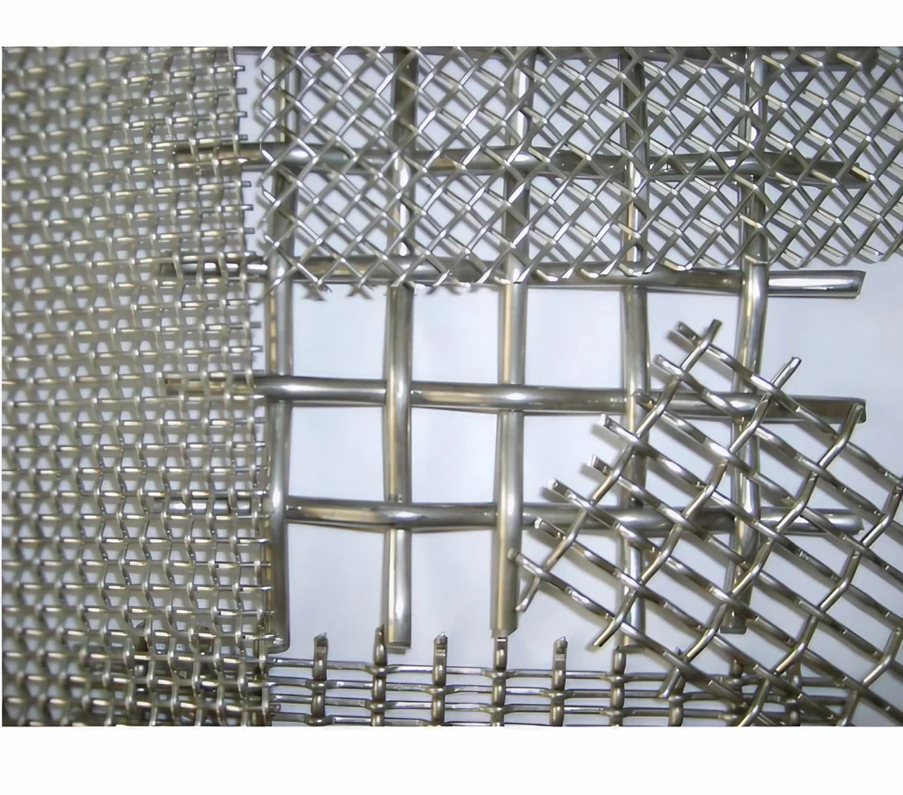 Steel Silver Crimped Wire Mesh, For Industrial Manufacturer & Seller in ...
