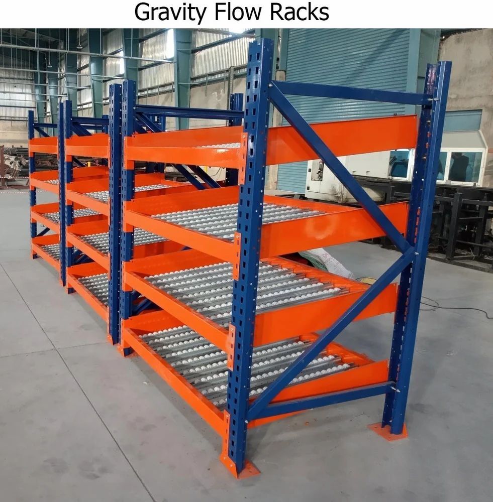 Storack Free Standing Unit Gravity Flow Racks, For Warehouse ...