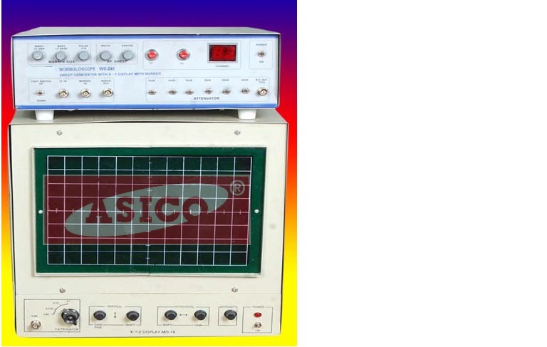 Sweep Generator With X-Y Display With Marker / Wobbuloscope, Model Name ...