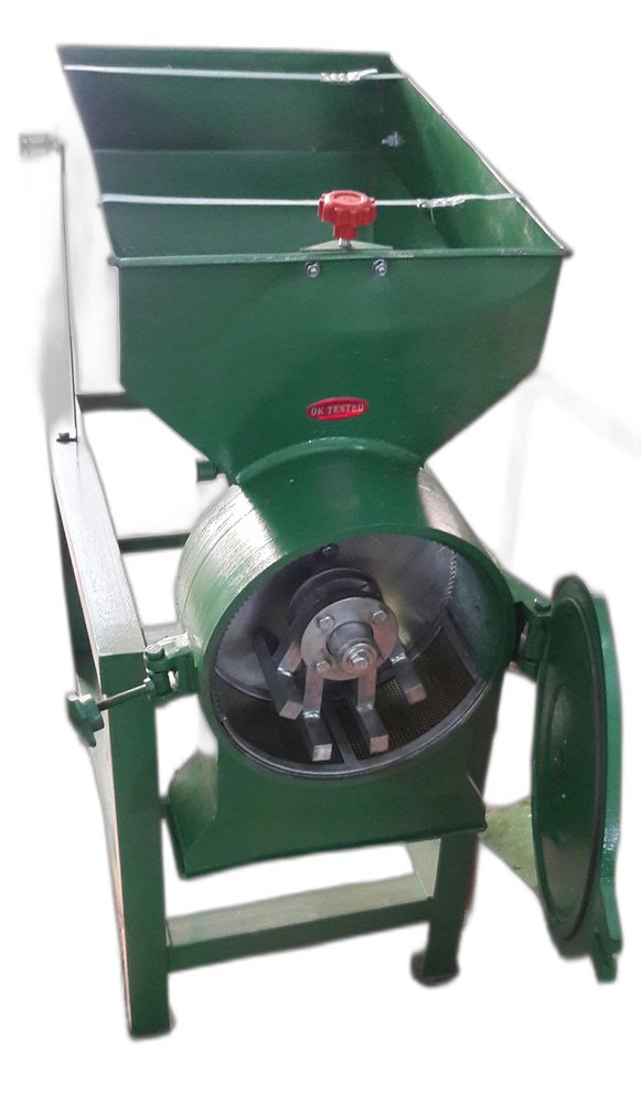 Three Phase Standard Masala Making MS Hammer Pulverizer With 5 HP ...