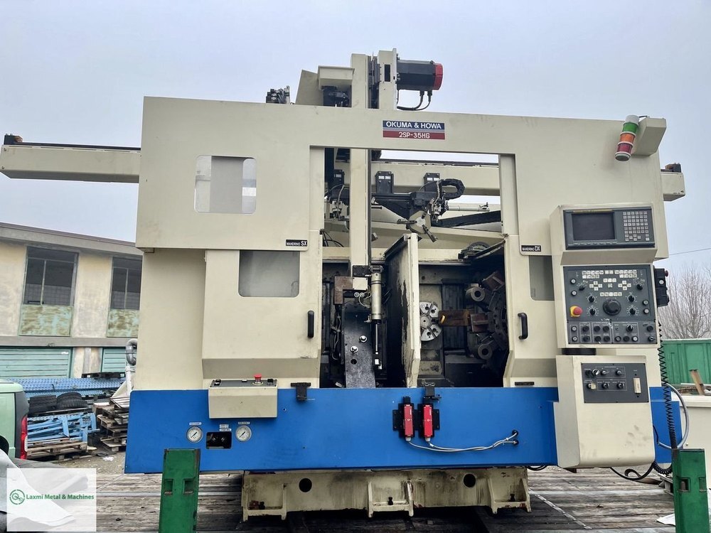 TWIN SPINDLE CNC LATHE OKUMA 2SP 35HG, Maximum Turning Length: 230 Mm ...