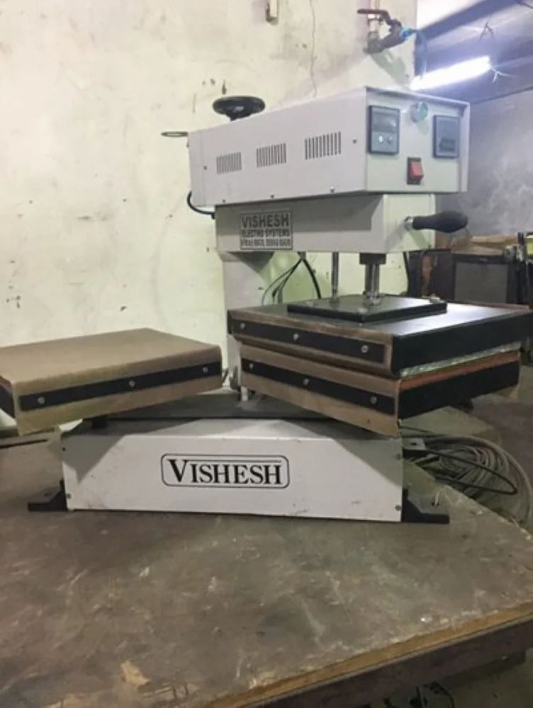 Vishesh Transfer Sticker Machine, Capacity(Piece/Hour): 200 ...