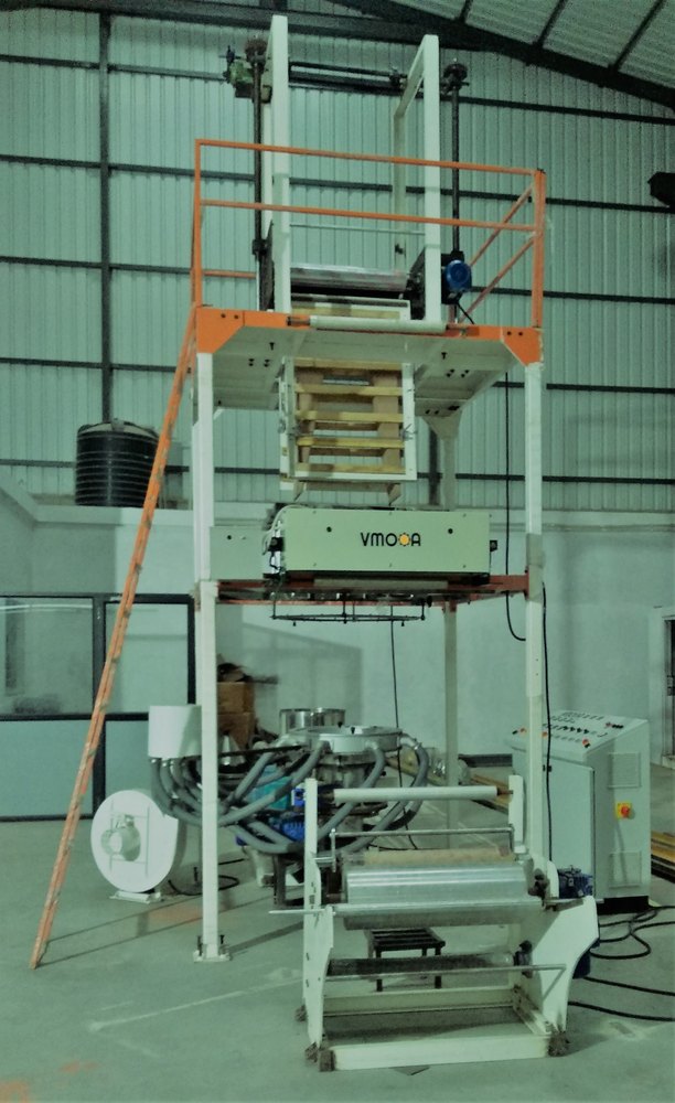 Vmosa Biodegradable / Corn Starch Bag Making Machine Blown Film Plant ...